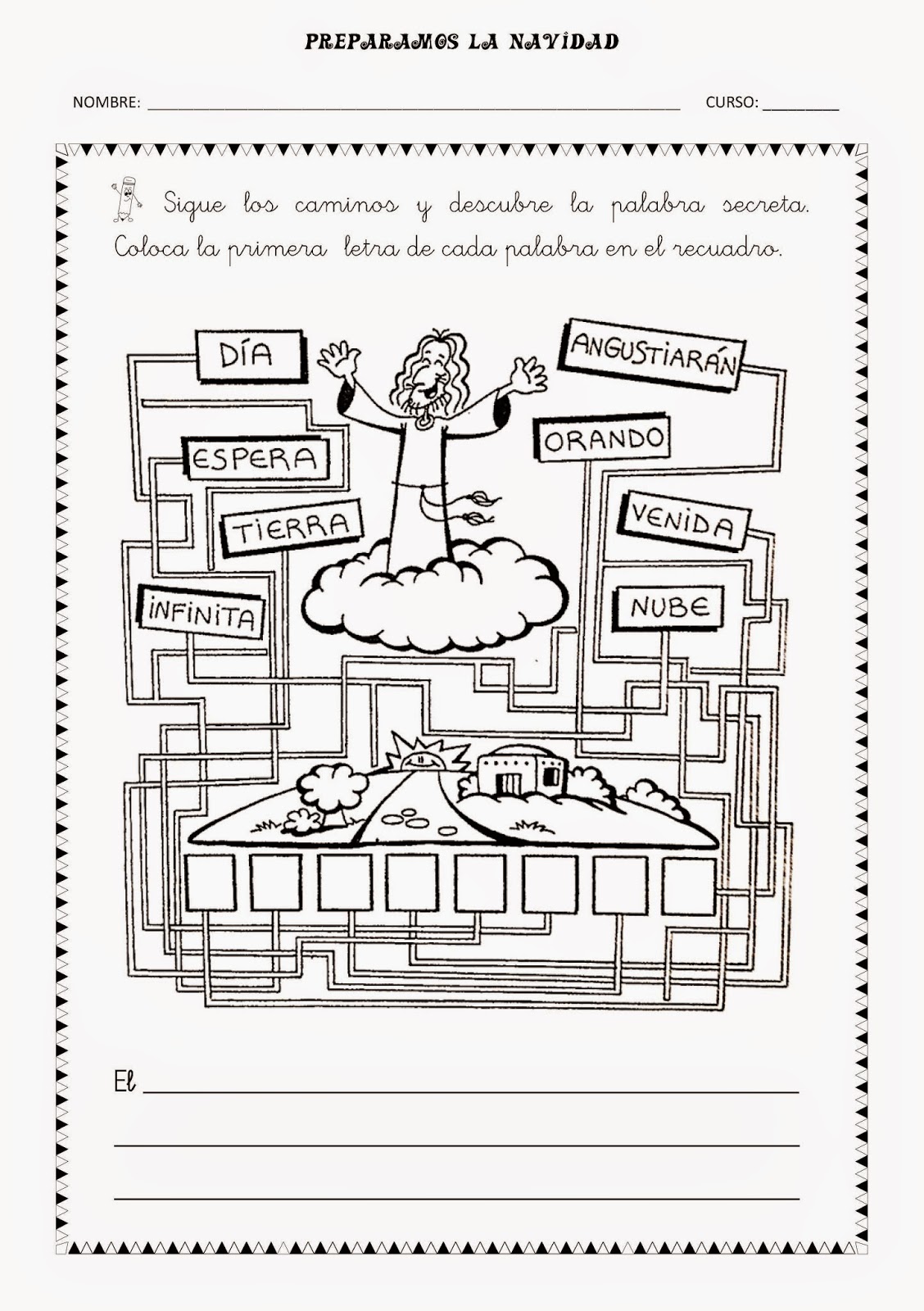 Aprendemos en reli: TEMA 4: PREPARAMOS LA NAVIDAD