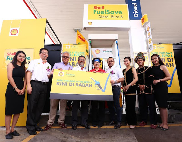Motoring-Malaysia: SHELL MALAYSIA'S EURO 5 DIESEL IS NOW AVAILABLE IN SABAH