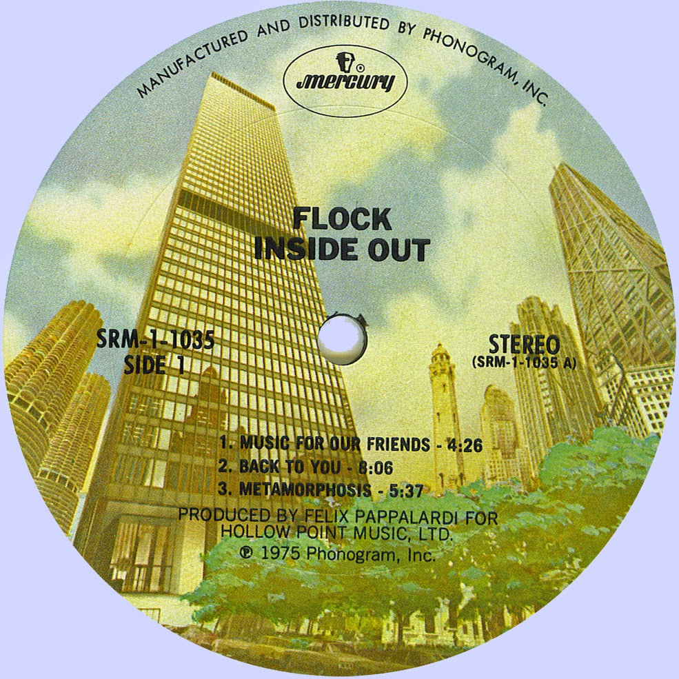 Plain and Fancy: The Flock - Inside Out (1975 us, cool prog rock, Vinyl ...