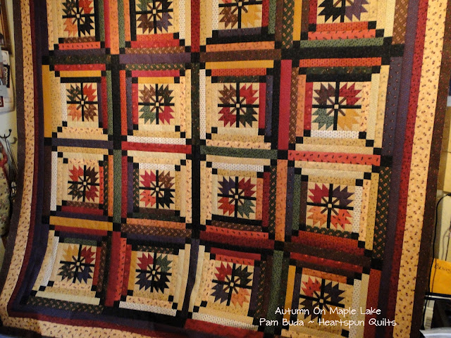 Heartspun Quilts ~ Pam Buda: Autumn On Maple Lake