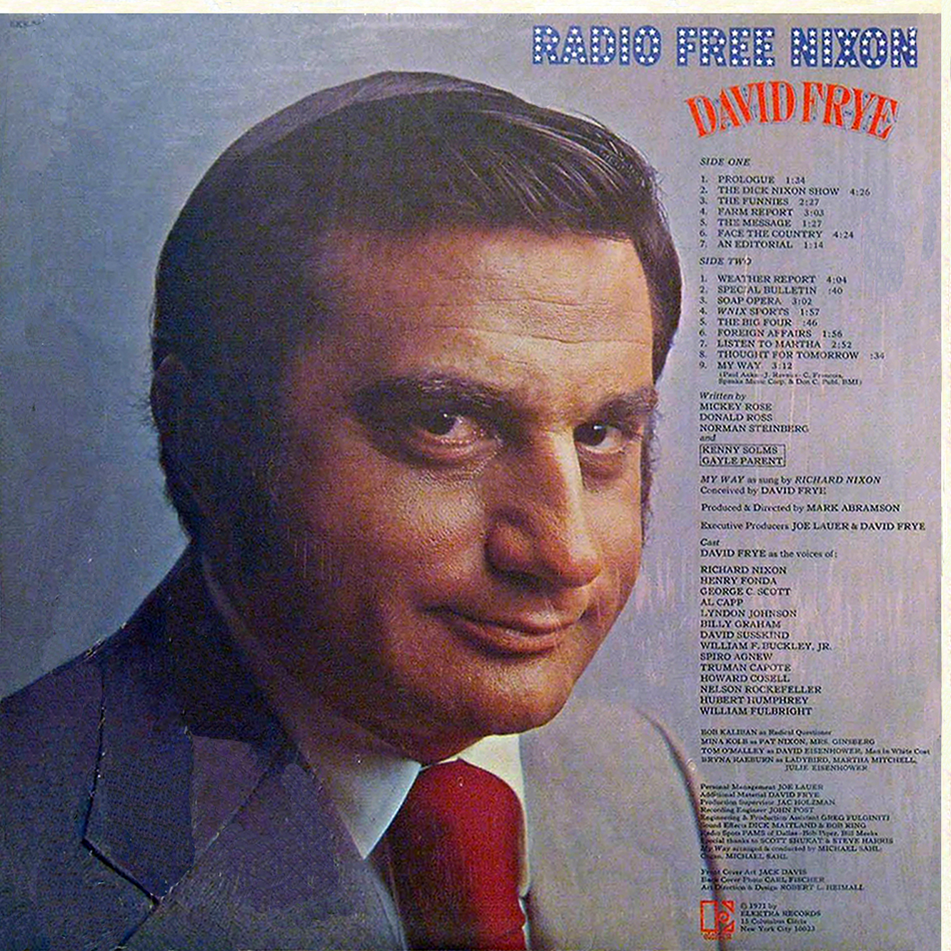 Vintage Stand-up Comedy: David Frye - Radio Free Nixon 1971