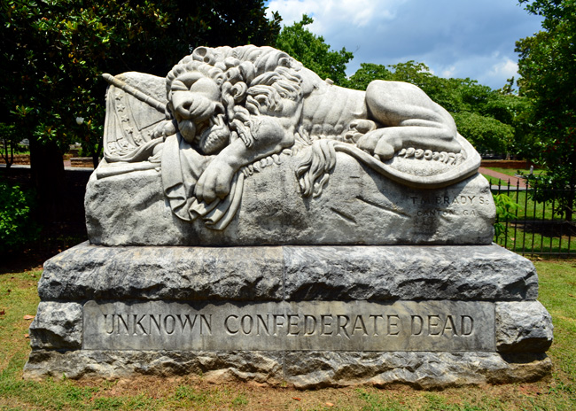 wanderlust ATLANTA: The Confederate Lion of Atlanta