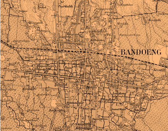 Poestaha Depok: Sejarah Bandung (27): Peta Bandung Tempo Doeloe; Dari ...