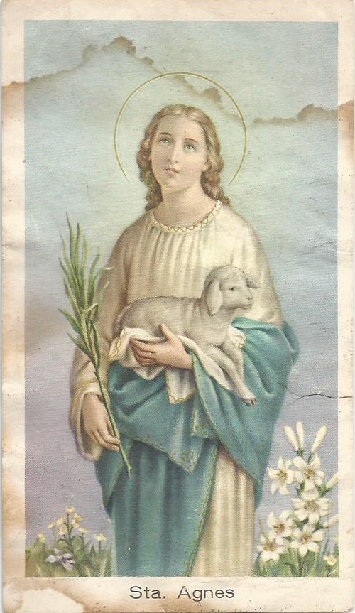 Antiguinho: Dois Santinhos de Santa Inês e Hino