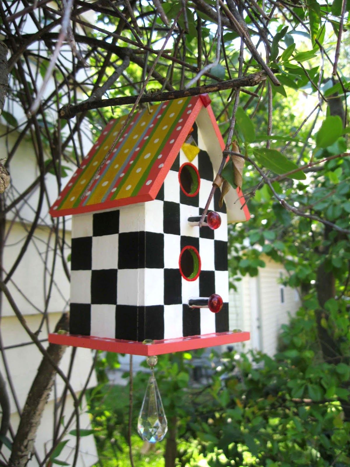 Donna's Art at Mourning Dove Cottage: A copy cat bird house