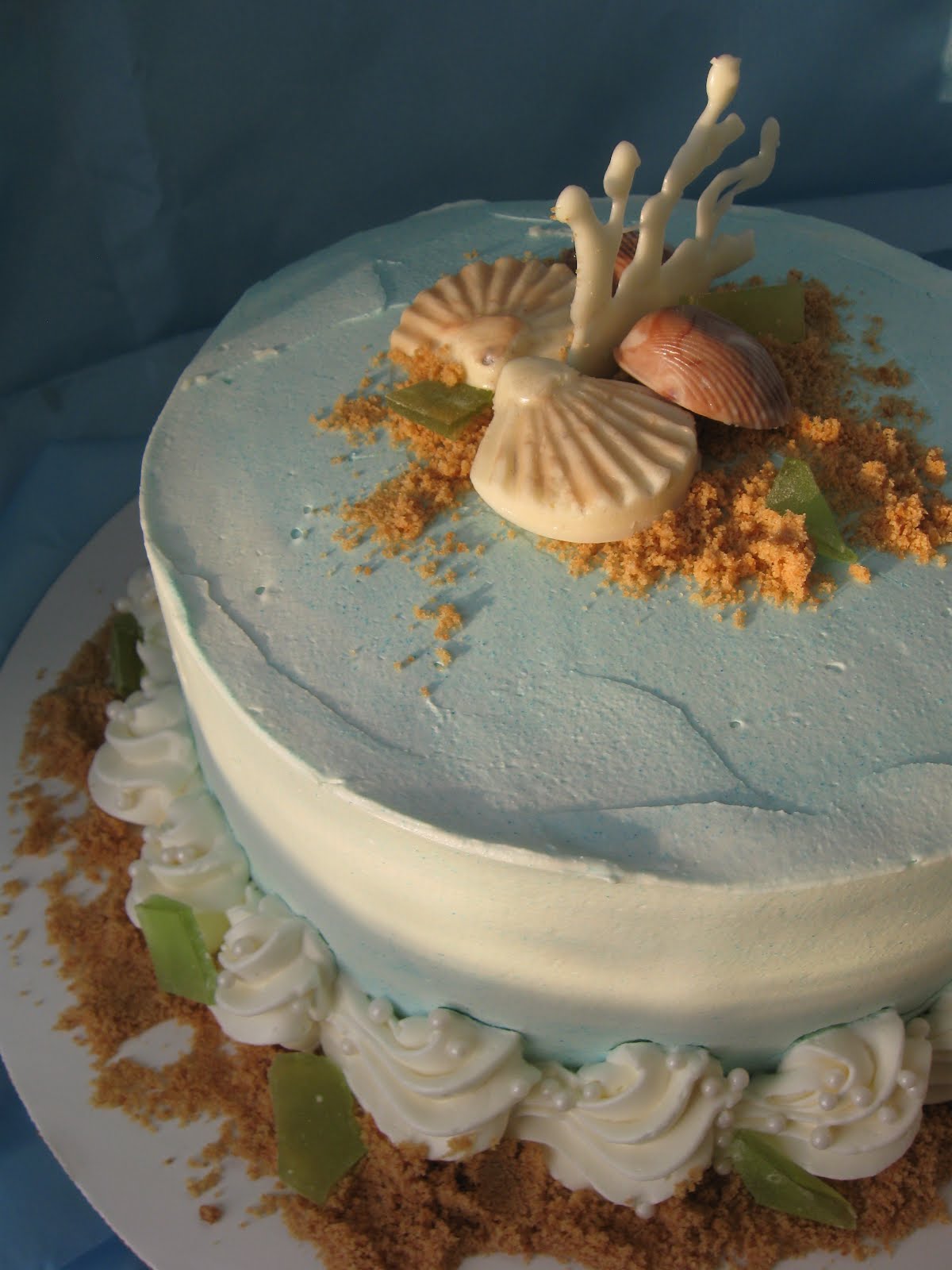 Bittersweet Lane: Ocean-Themed Cake
