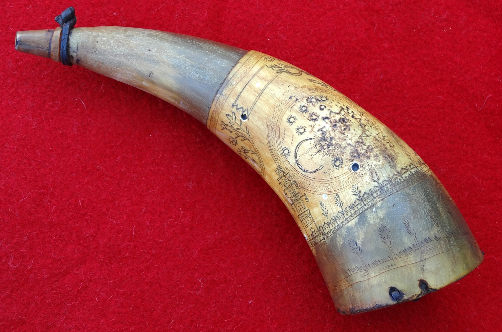 Contemporary Makers: Antique Powder Horn