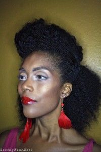 Naturally Beautiful Hair: Pompadour