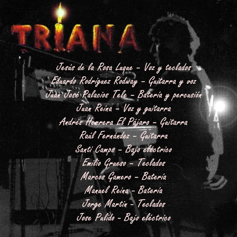 FRESH & ALIVE! - En Vivo Y En Directo.: TRIANA "LA HISTORIA"