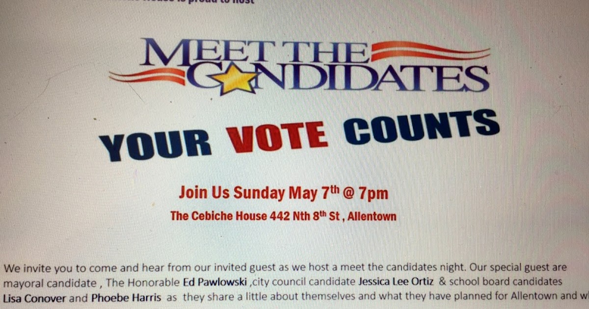 Lehigh Valley Ramblings: Fed Ed's Candidates