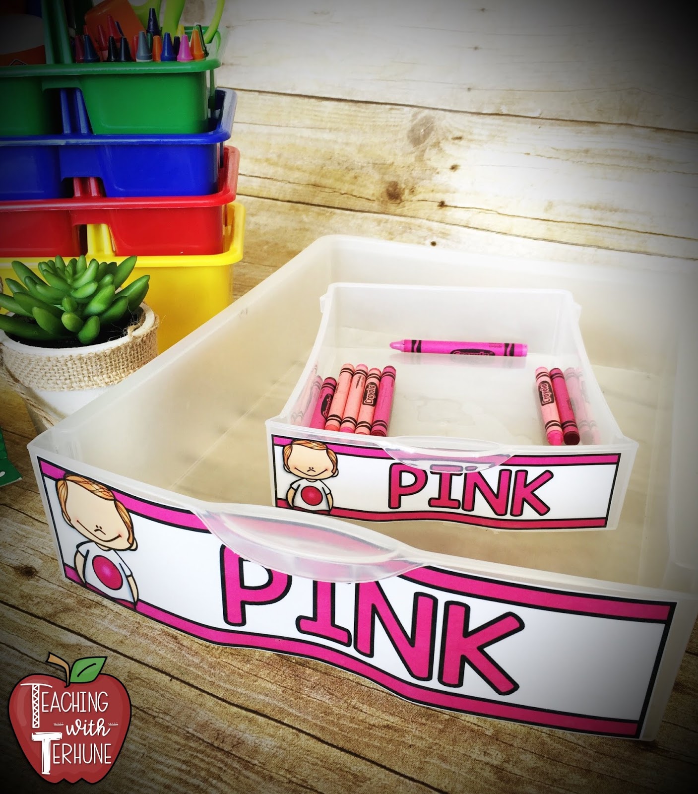 Teaching With Terhune: CRAYON ORGANIZATION SYSTEM