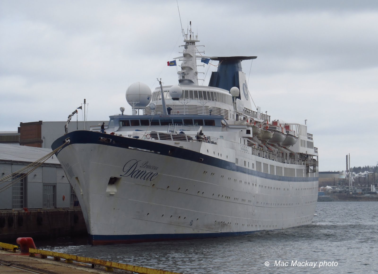 Shipfax: Princess Danae kicks off the cruise season (brrr!)