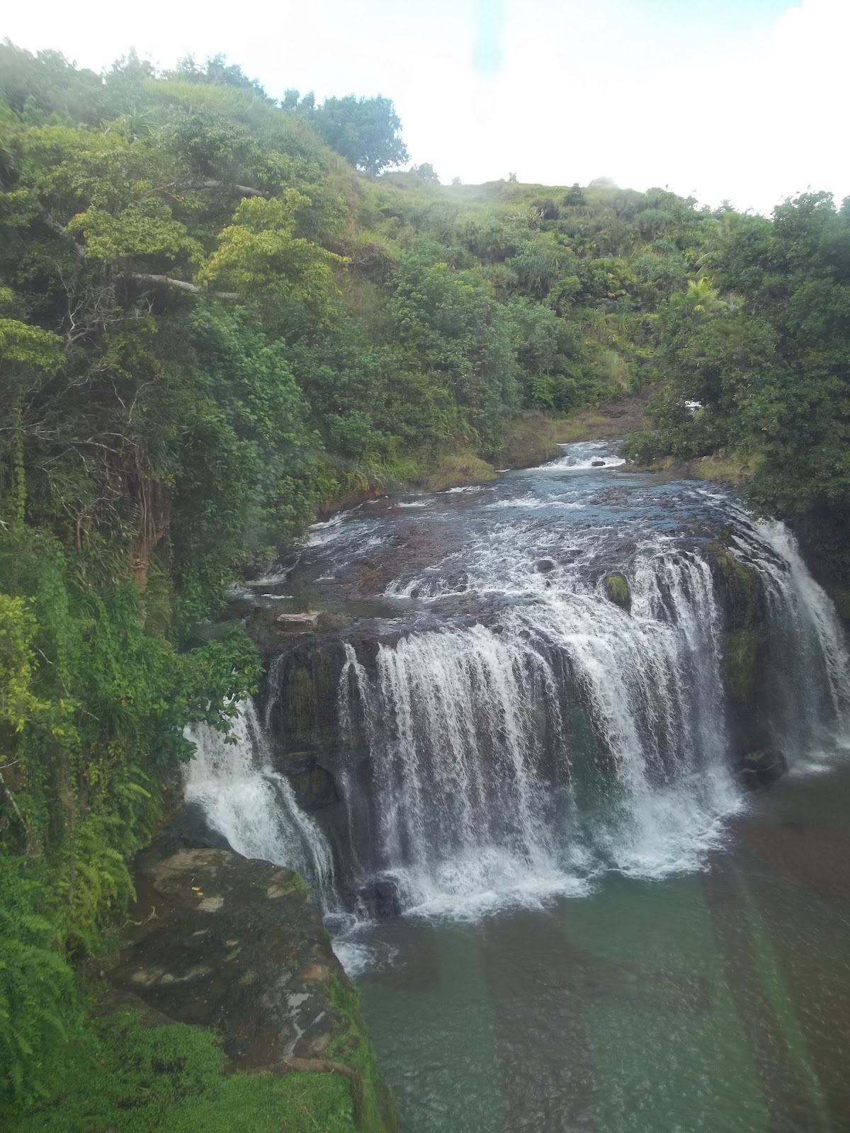 tipping guam over: Talofofo Falls Resort park