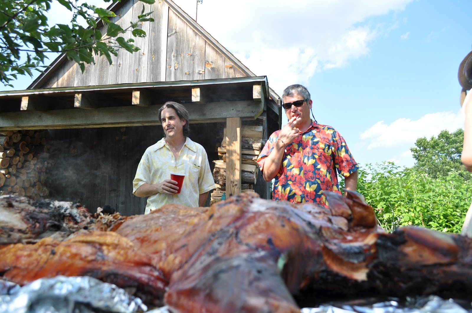 One Golden Apple: pig roast