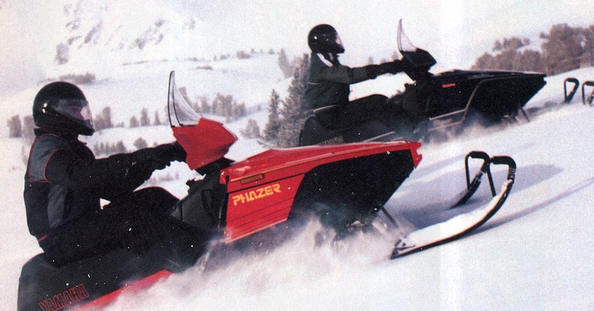 CLASSIC SNOWMOBILES OF THE PAST: 1989 YAMAHA PHAZER SNOWMOBILE