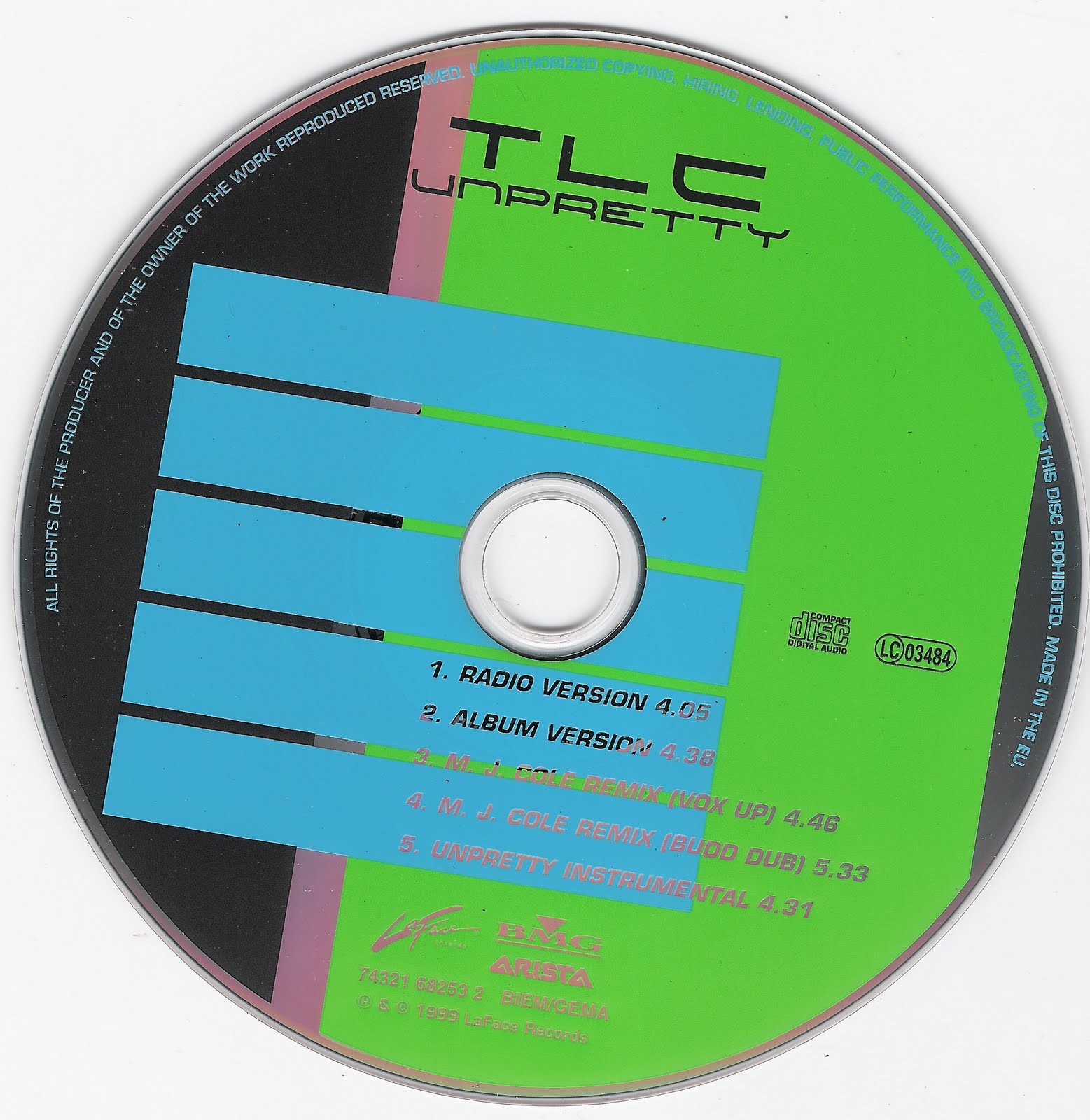 Picture CD: TLC-Unpretty-(CDM)-1999-CDSINGLESV2