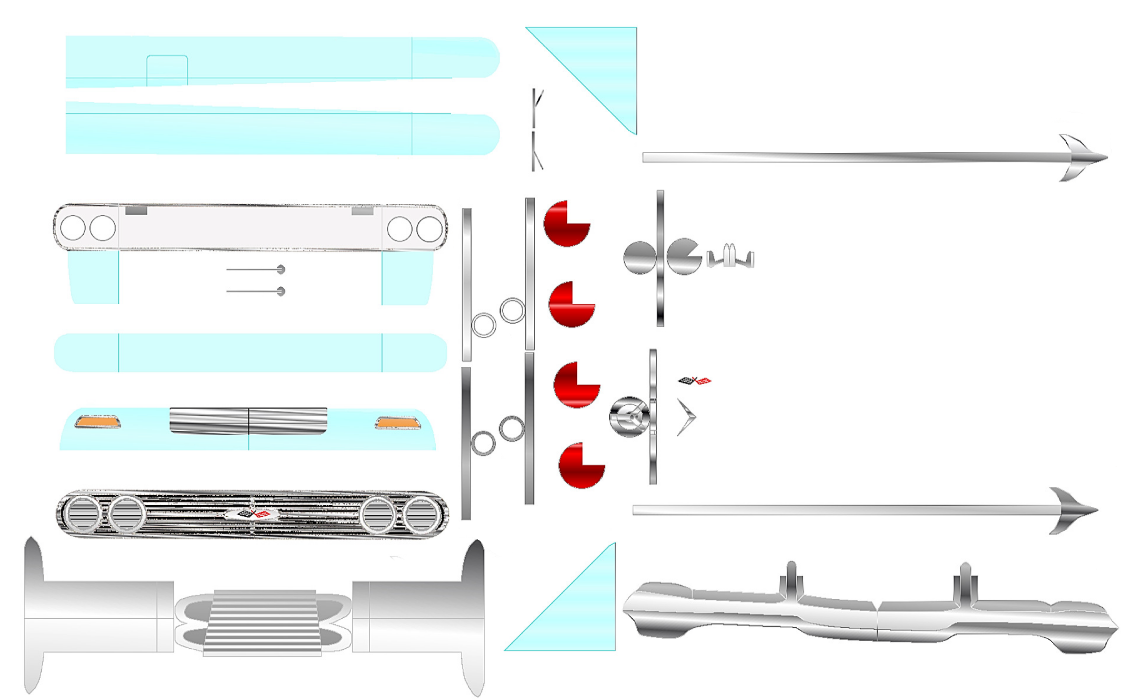 papermodelmatersexclusive's: not a concept car but a nice 1960 ...