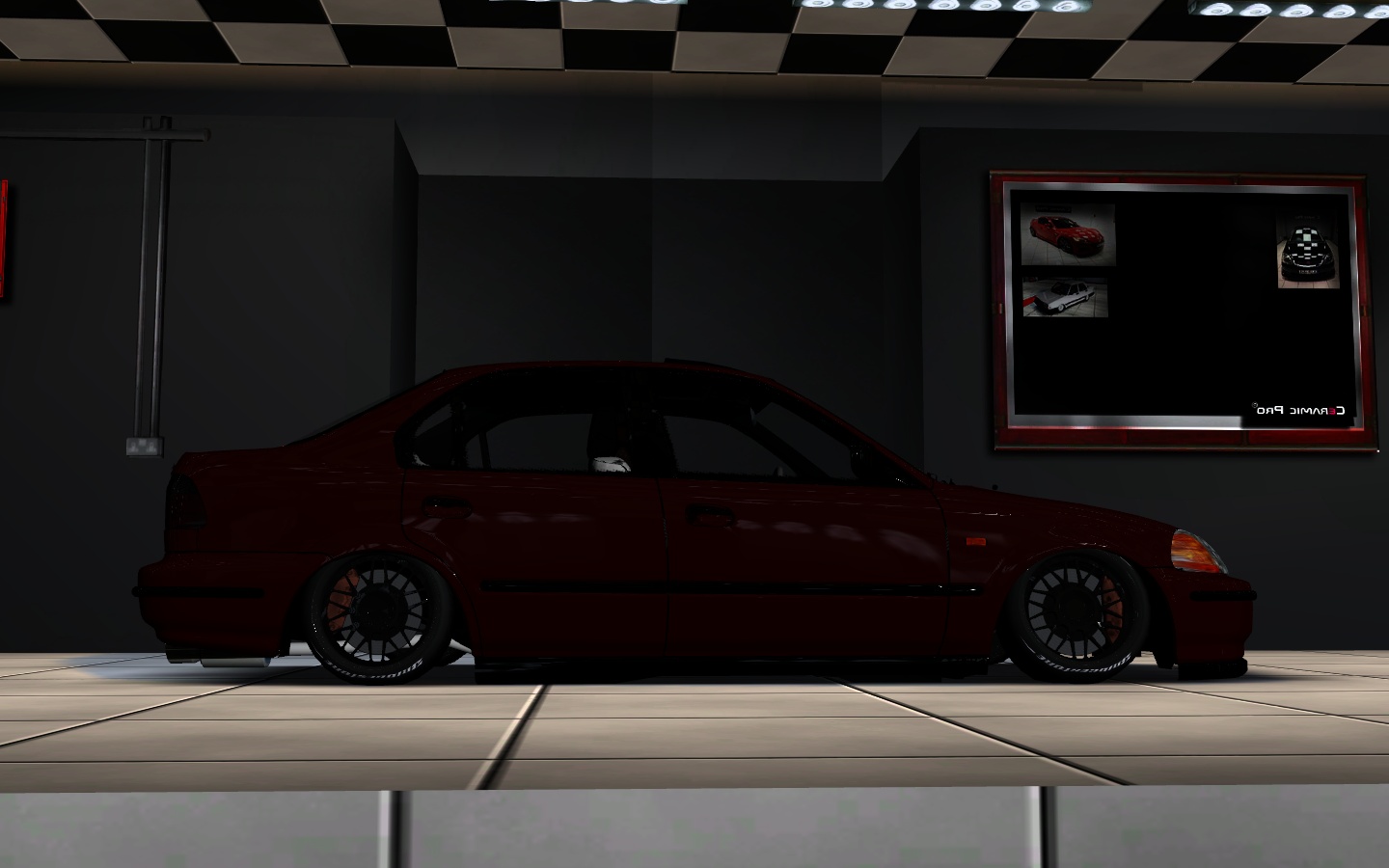 LFS Honda Civic Vtech Yaması - Live For Speed Mod - Yamaları