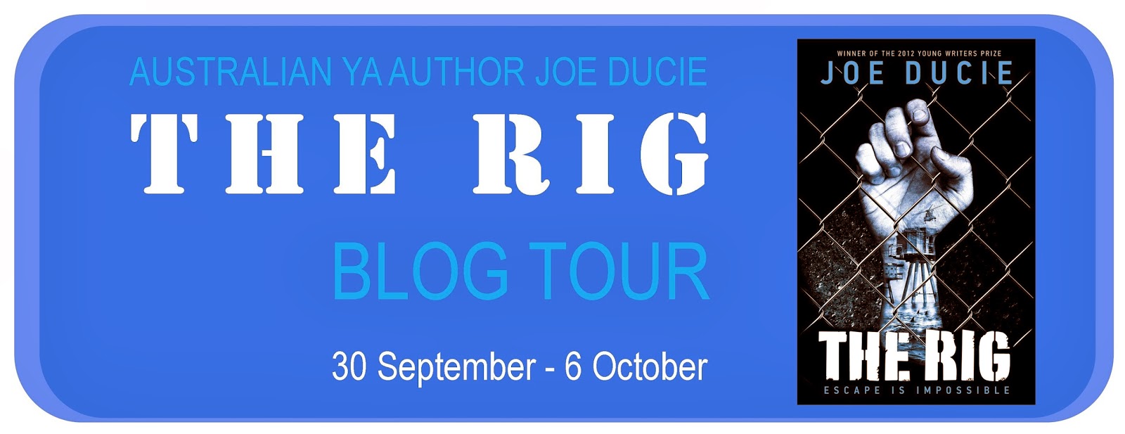 BLOG TOUR: The Rig by Joe Ducie | A Sunny Spot
