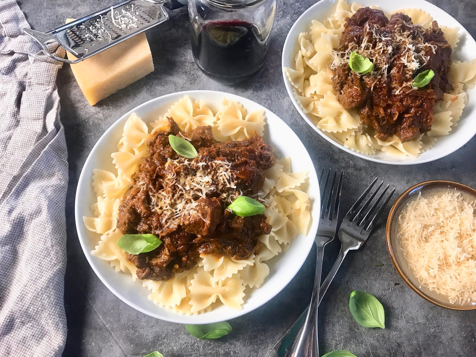 Hearty Beef Ragu with Pasta