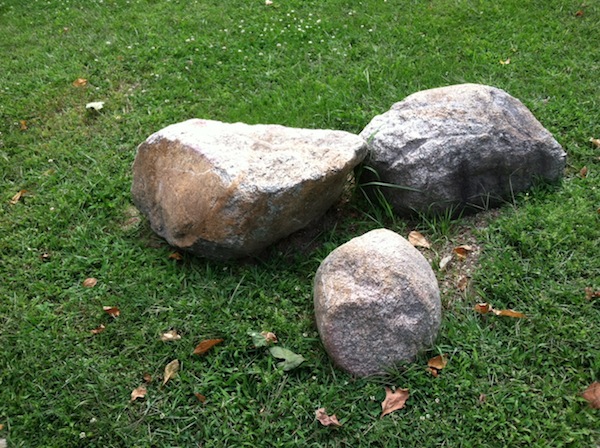 Orange Crate Art: Some rocks