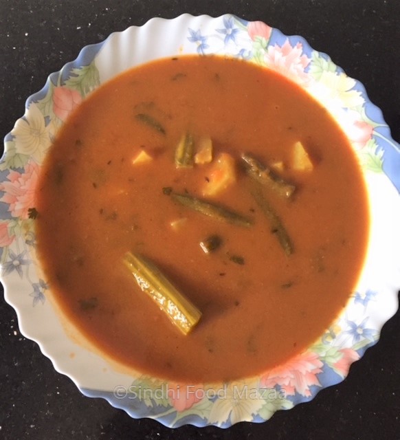 Sindhi Food Mazaa: TAMATE JI KADHI ( Tomato Kadhi )