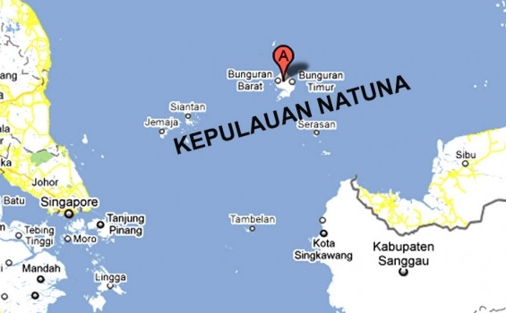 out for vacations: Natuna Island