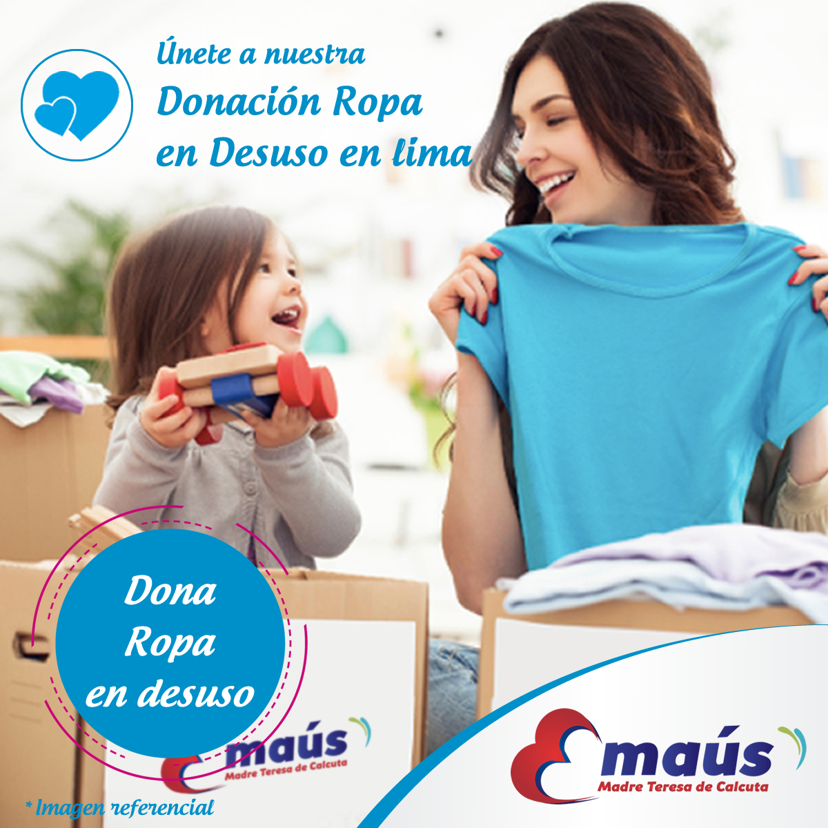 Emaus - Madre Teresa de Calcuta: Dona Ropa en Lima