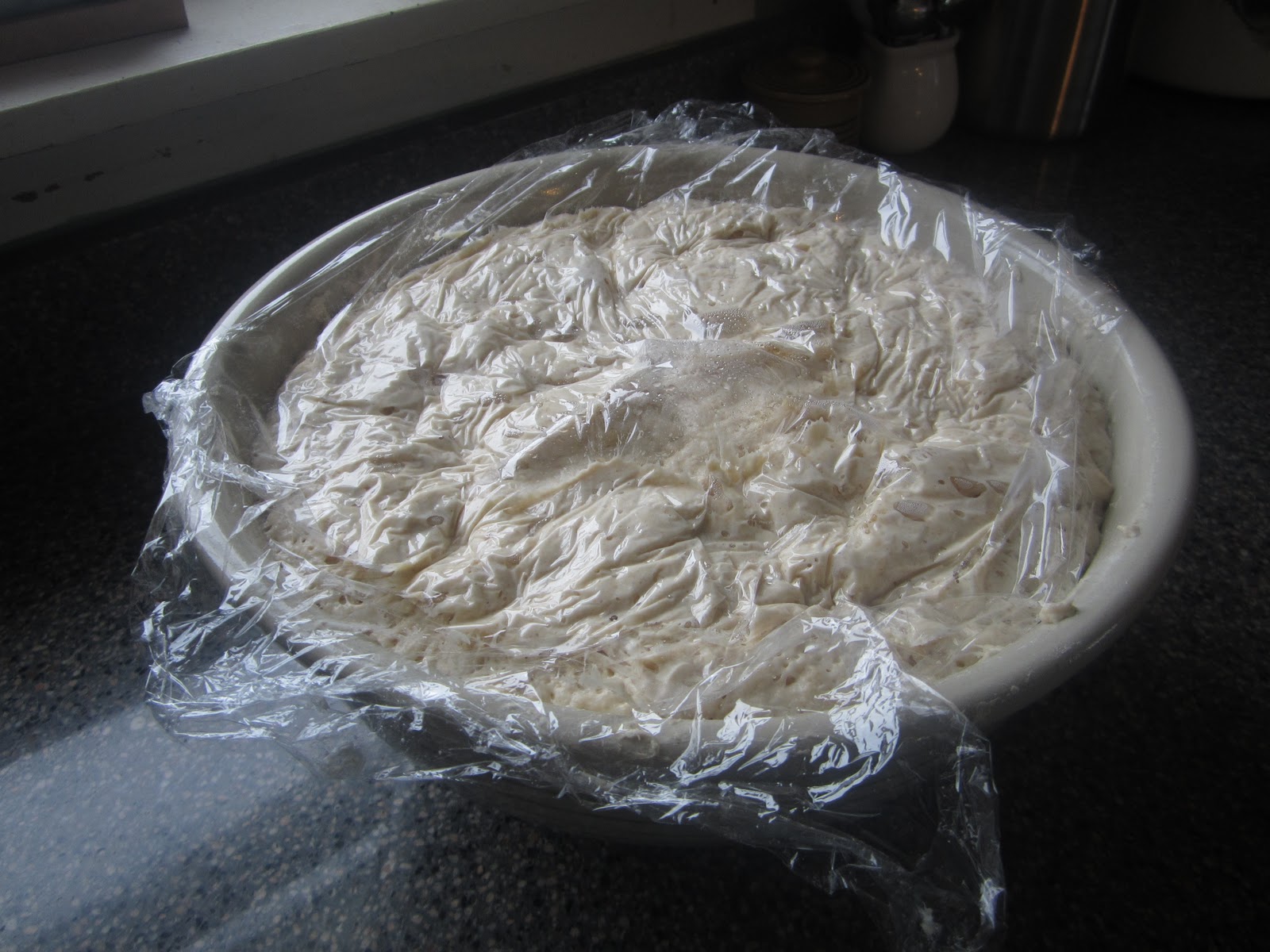 French Boule Rolls with Garlic Dipping Oil