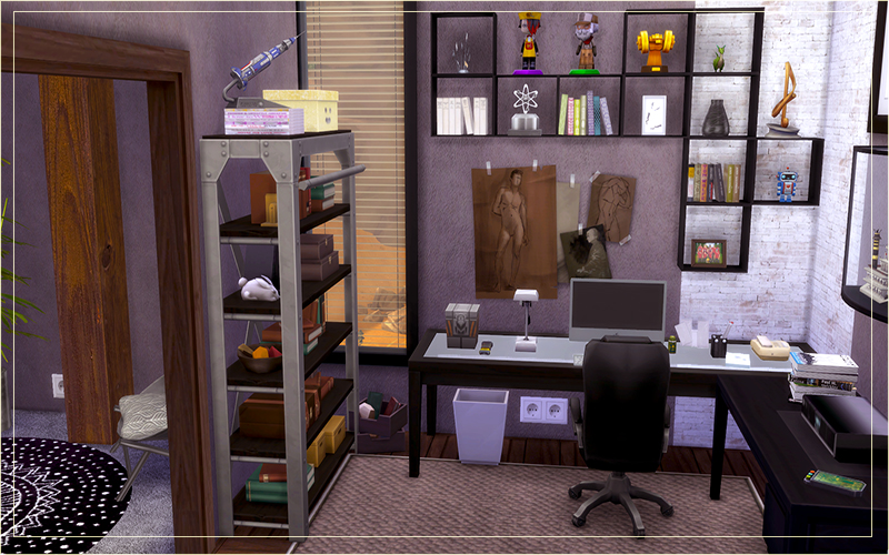 Contemporary Desert House | Sims 4 Houses