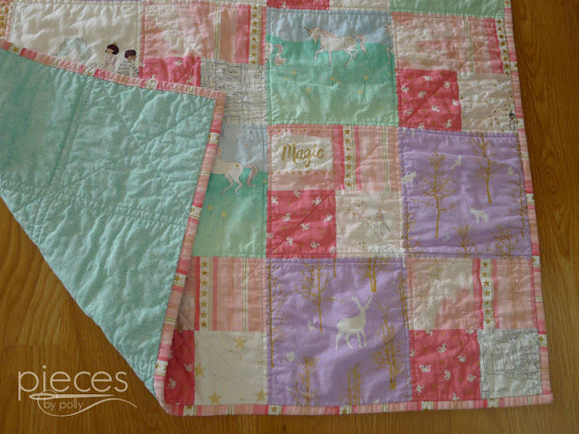 Pieces by Polly: Rainbow Sarah Jane Magic Quilt