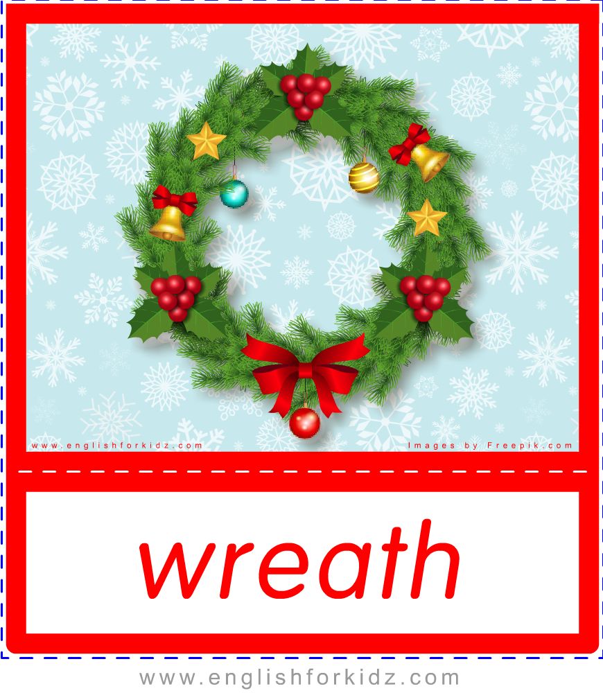 Christmas Flashcards. Part 5.