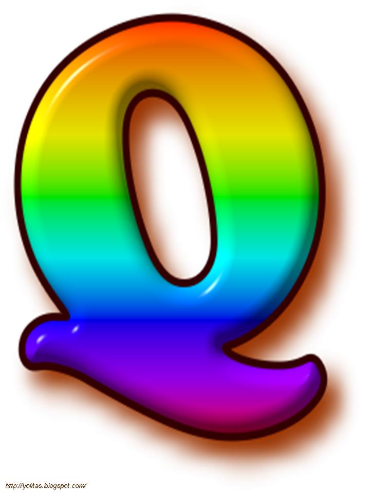 Alfabeto arco iris. - Oh my Alfabetos!