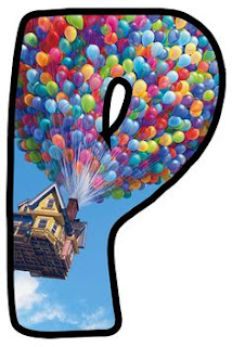 Abecedario de la Película Up. Up Movie Alphabet. - Oh my Alfabetos!