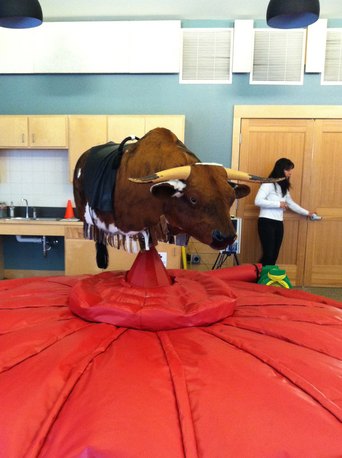 Intrigued with the Lean: Workouts: mechanical bull riding