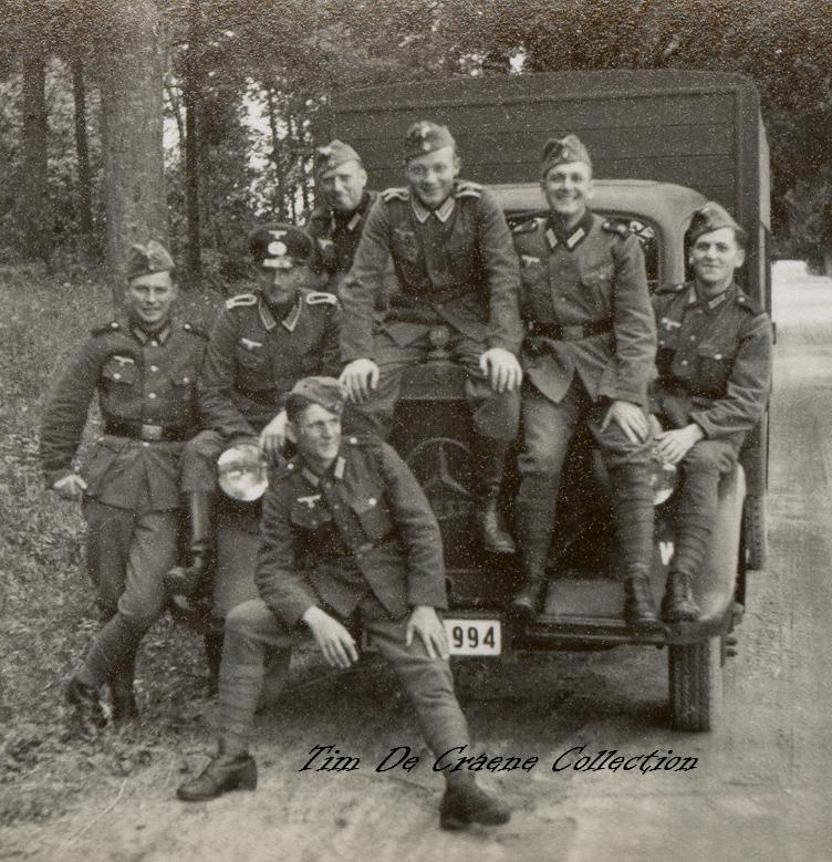 NAZI JERMAN: Foto Mobil Mercedes-Benz Era Third Reich
