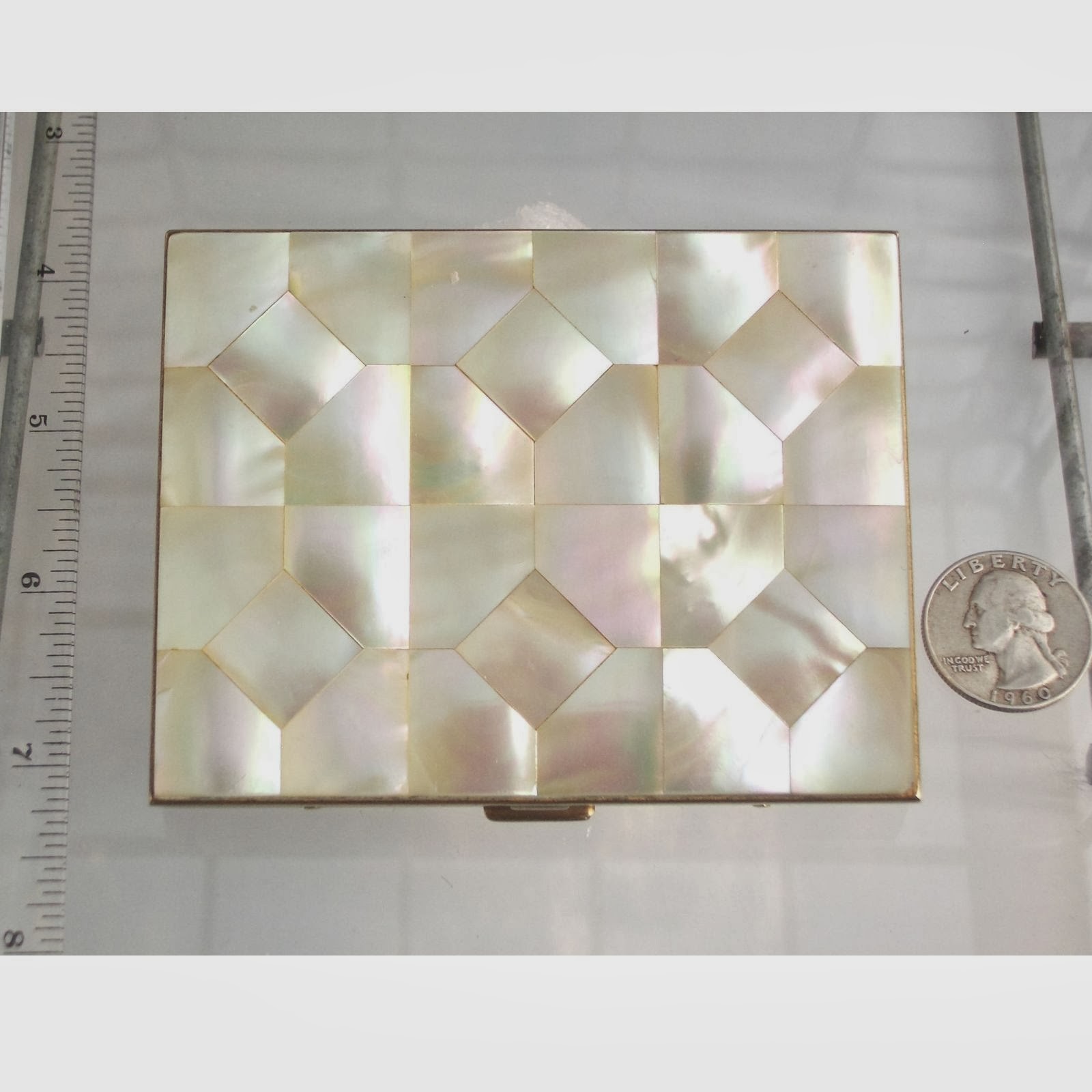 Collectibles Vintage Antique: Cigarette Case Mother of Pearl - Vintage ...