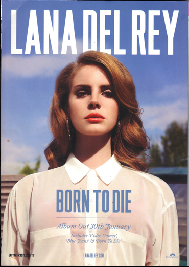 Bea's A2 blog: Magazine advert 3- Lana Del Rey