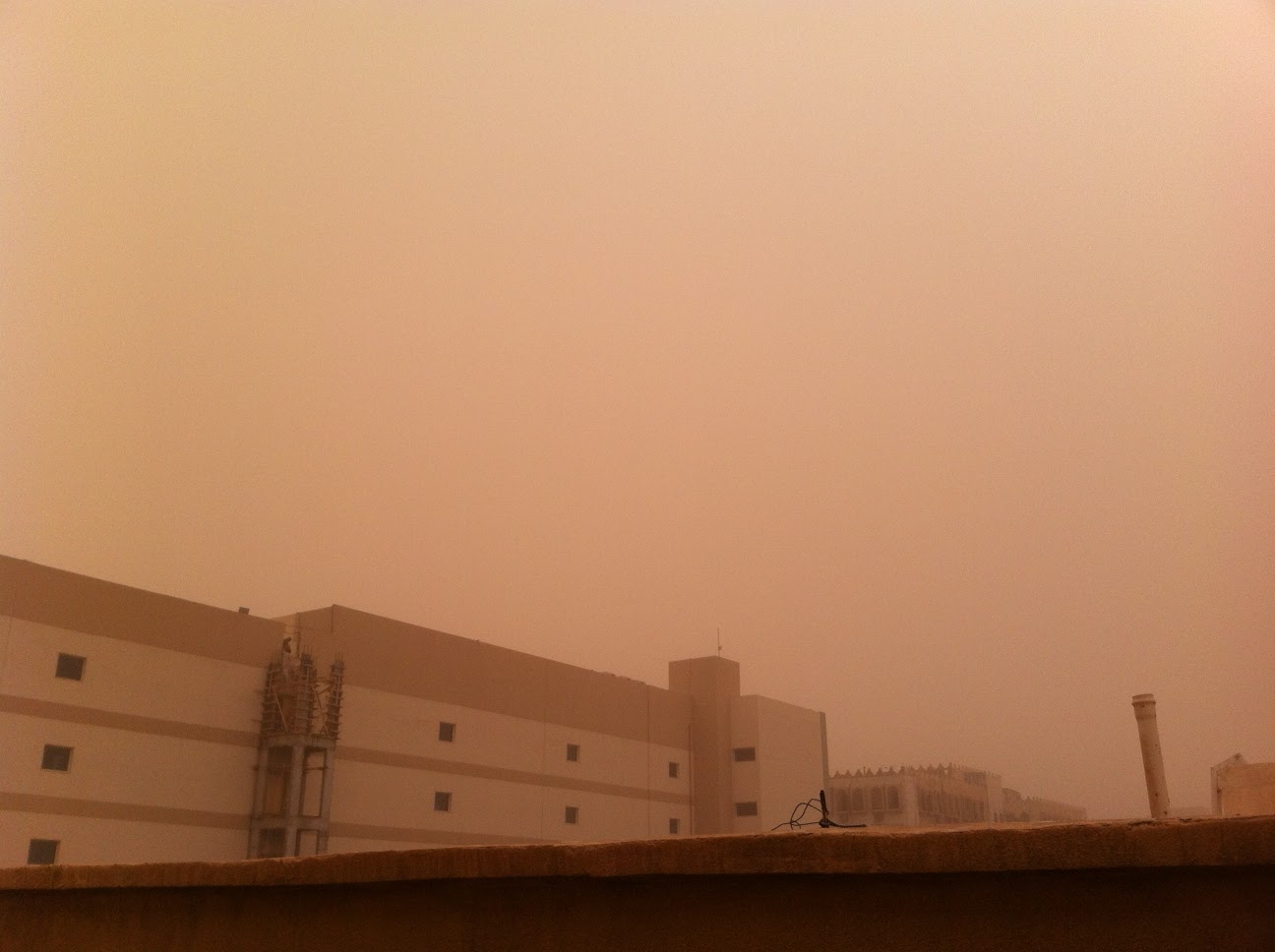 Glimpse Of Saudi: Sandstorm Aftermath