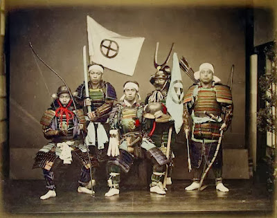 How real-life samurai warrior look like