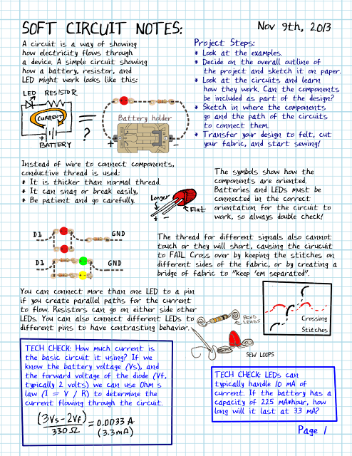 The Maker's Box: What the heck is a "soft circuit"?