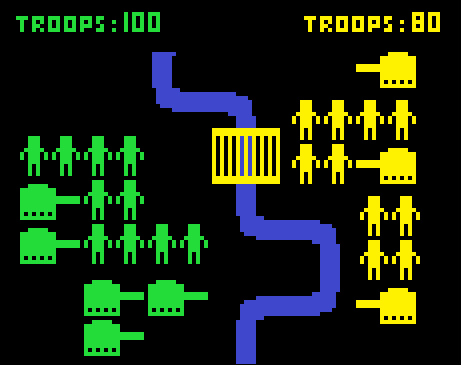 8-Bit City: Commodore Tank War