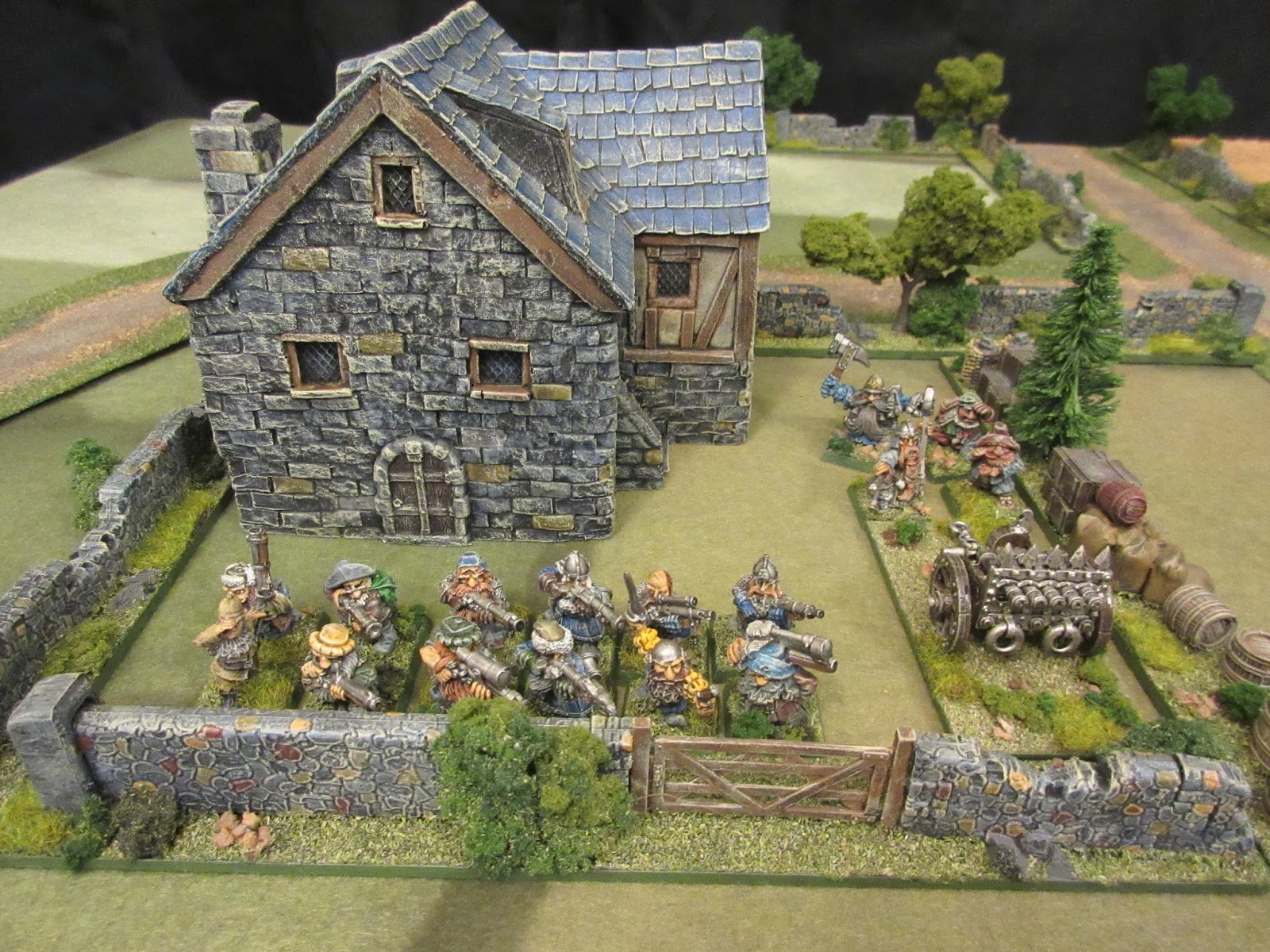 Mars-Miniatures: Battle Of Longbottom, Part2 - Deployment