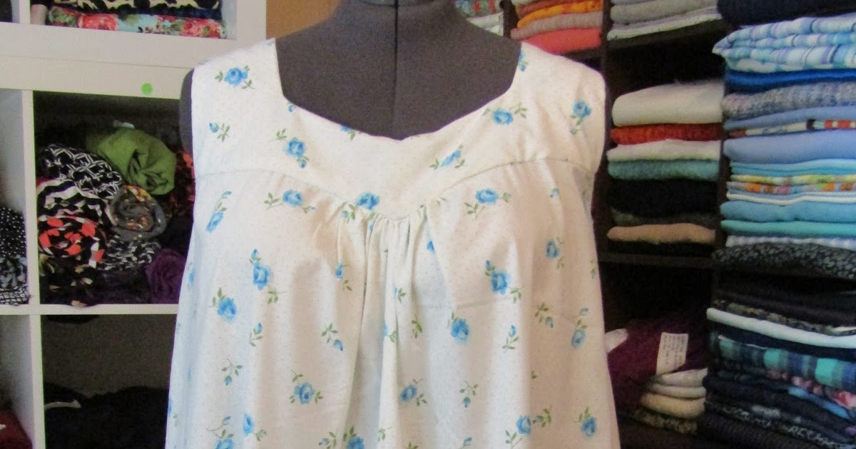 Sew Plus: Butterick 6838 Nightgown