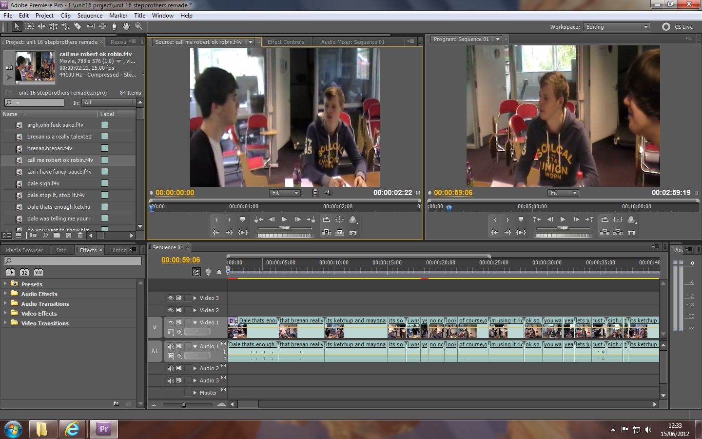Unit 16 Film and Editing Techniques