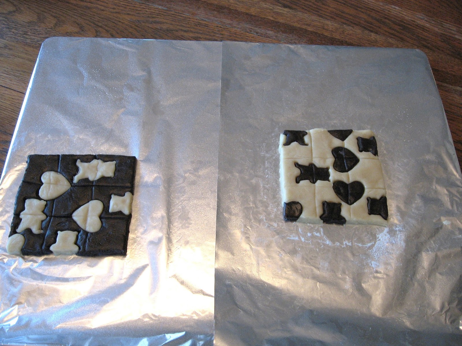 Almost Unschoolers: 9 Piece Square Puzzle Cookies