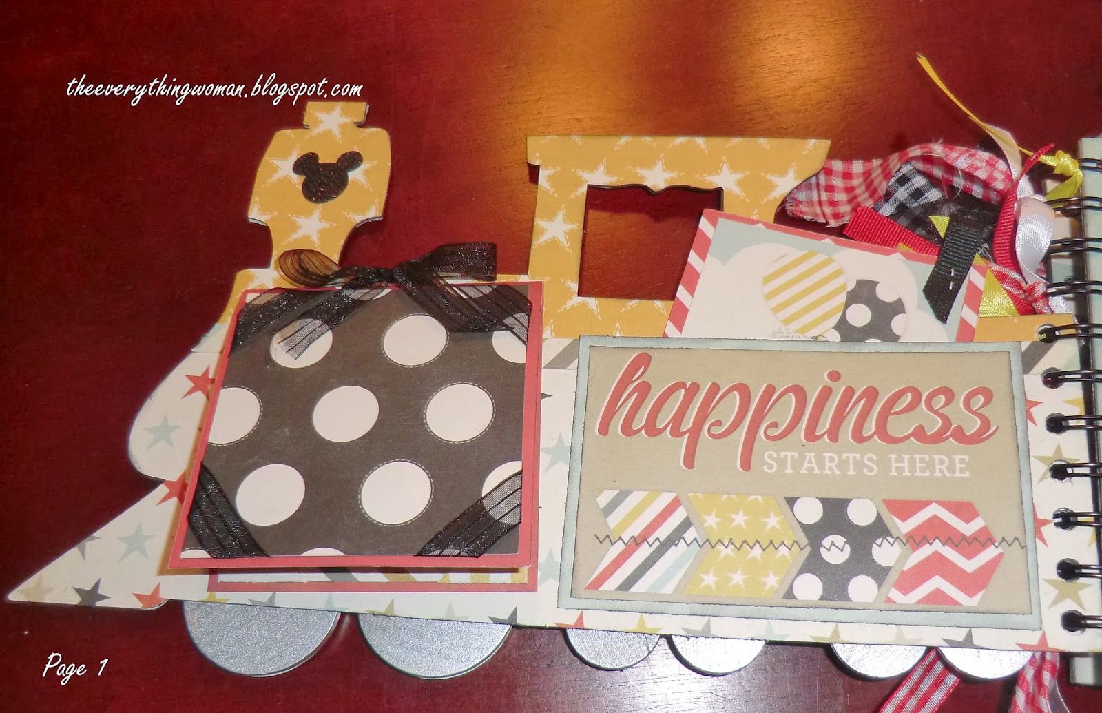 The Everything Woman: Disney Express Scrapbook Class