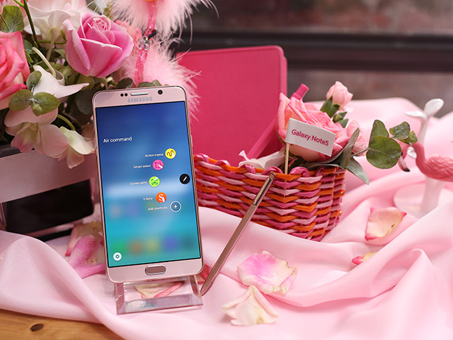 Samsung Galaxy Note 5 màu vàng hồng 32GB - Samsung Galaxy Note 5 chính ...