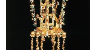 Gibby's AP Art History: 196. Gold and Jade Crown - Three Kingdoms ...