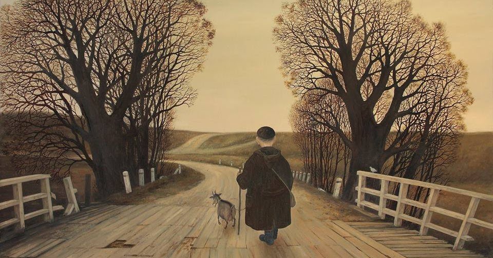 Escombros con hoguera: He andado muchos caminos